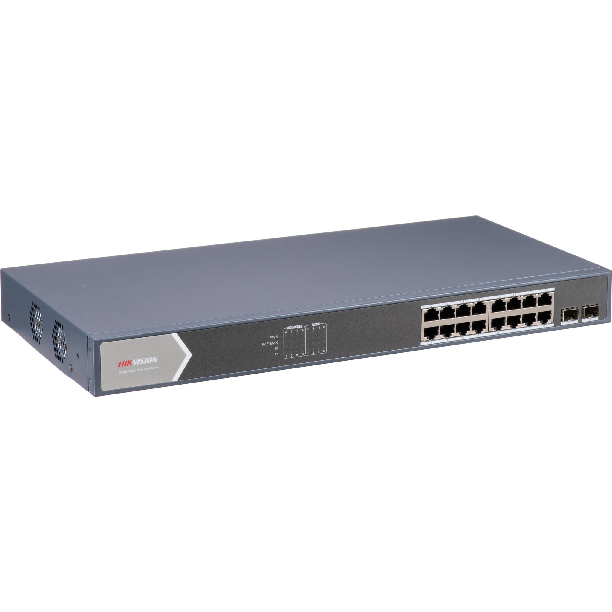 Hikvision Switch DS-3E1518P-SI Smart Managed PoE Switch 16Ports ...