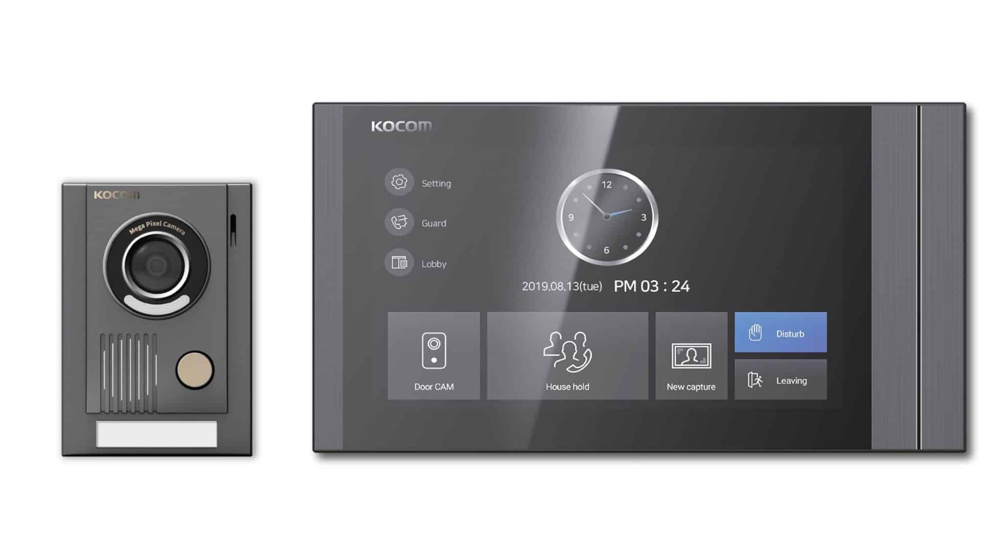 Video Door Phone หน้าจอสัมผัส คมชัด SET กริ่ง KC-MC30M และ จอ KCV ...